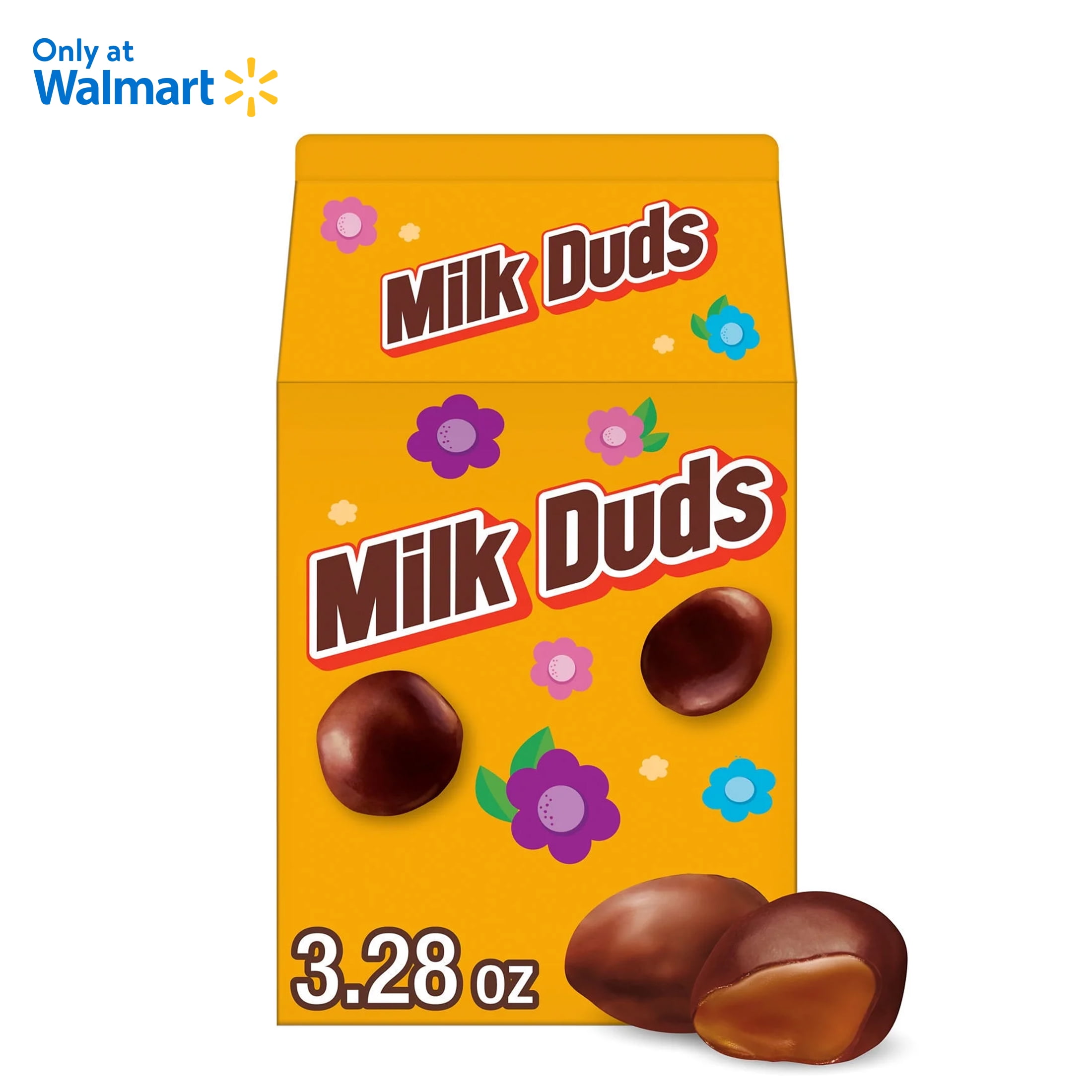 Milk Duds Chocolate and Caramel Easter Candy, Carton 3.28 oz - Walmart.com