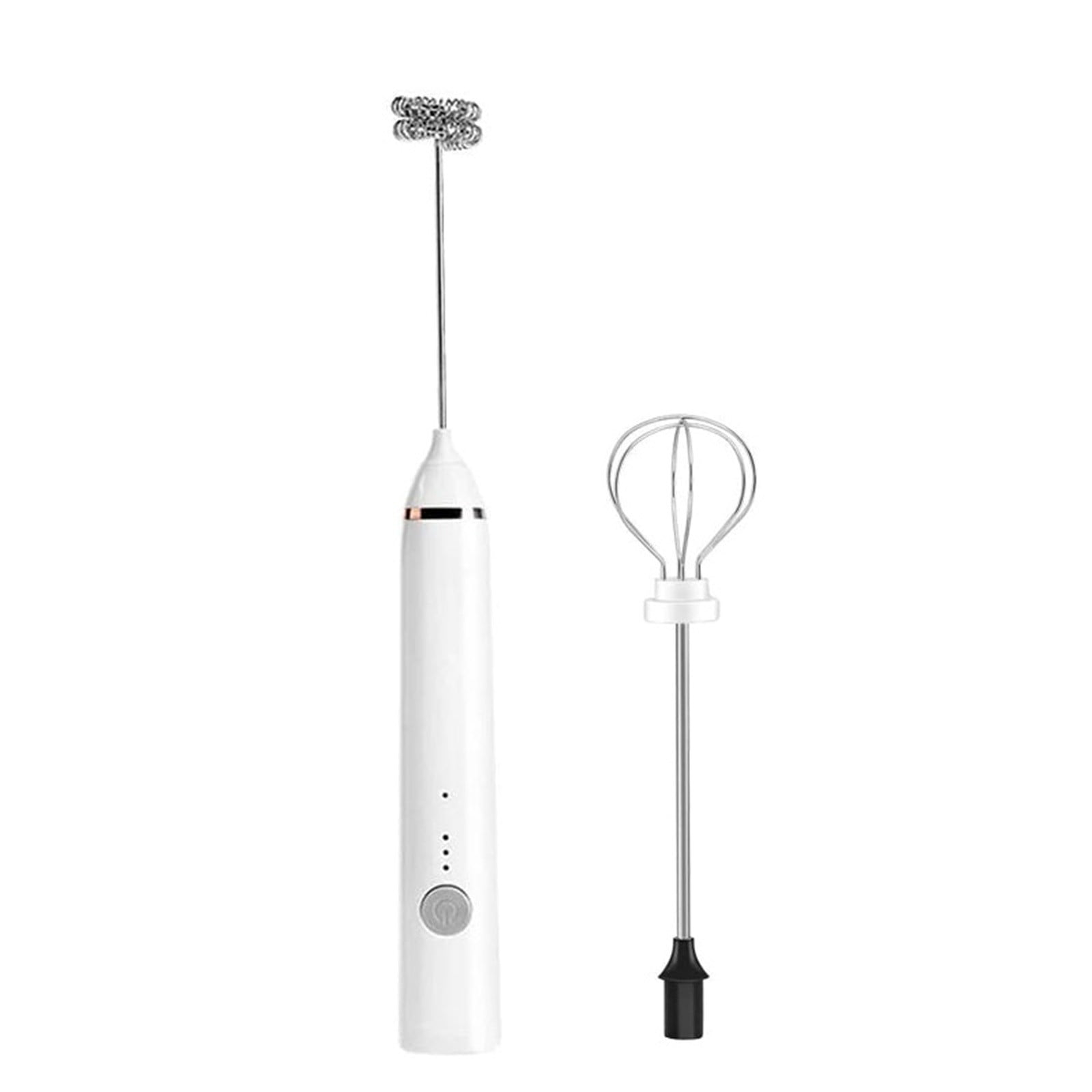 Milk Frother, Frother Wand, Rechargeable Handheld-Electric Whisk 3 ...