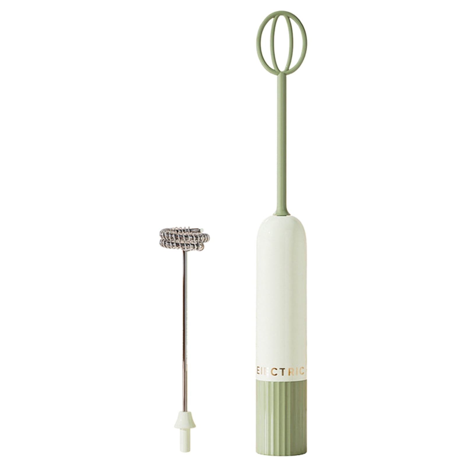 Milk Frother - Handheld Electric Foam Maker Whisk with 2 Heads ...