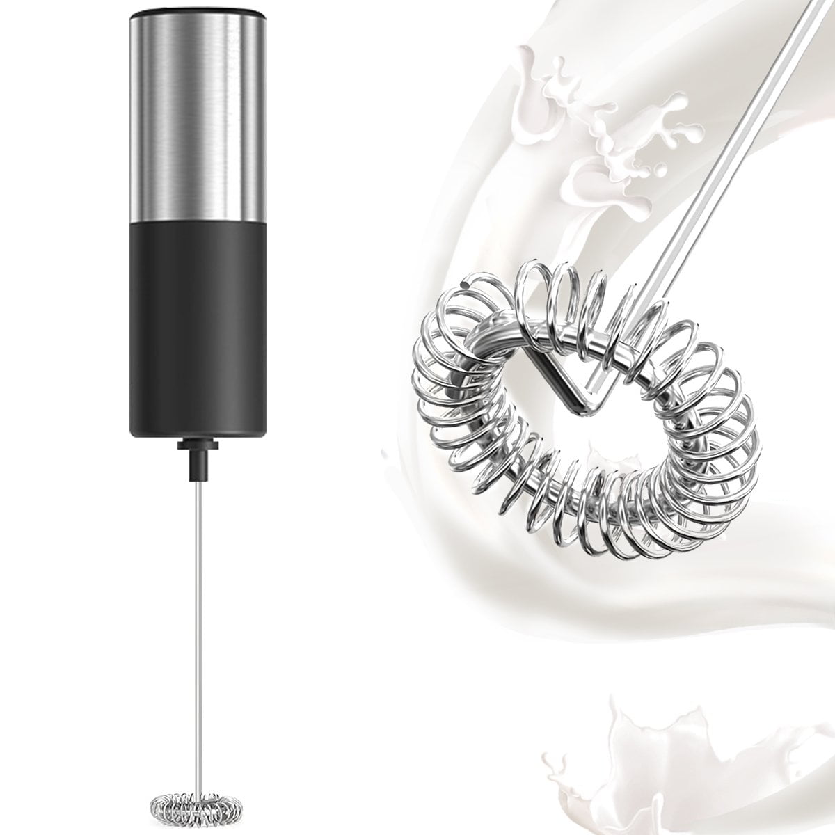 Milk Frother Handheld for Coffee {Foam Maker},Sherry Whisk Drink Mixer ...