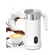 Farbweware 4-in-1 Electronic Milk Frother black， Automatic Foam Maker ...