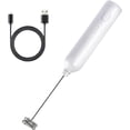 Milk Frother Type-C Handheld Whisk Coffee Frother 3 Speed Adjustable ...