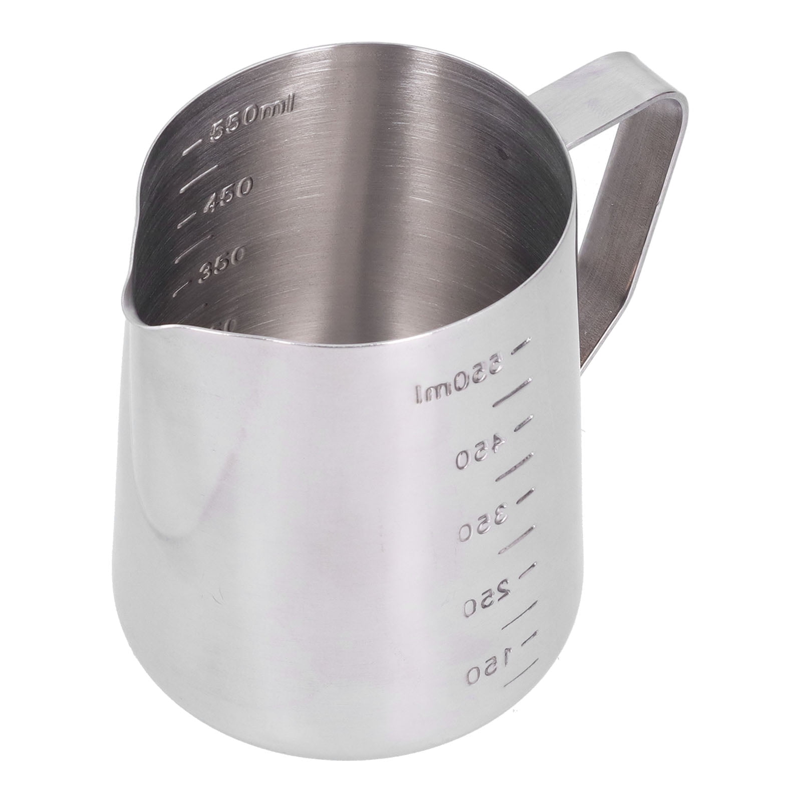 Milk Frothing Jug Mug Stainless Steel Foam Making Coffee Pitcher with ...