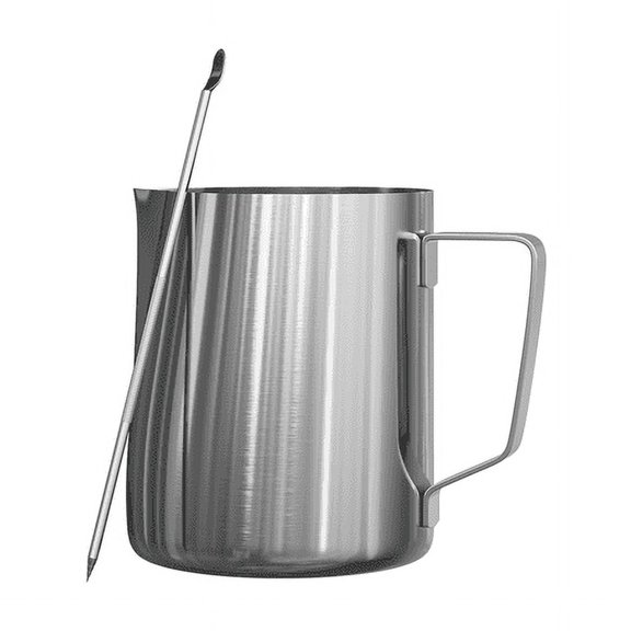 WQJNWEQ Colorful Stainless Steel Coffee Pitcher Milk Art Frothing Jug ...