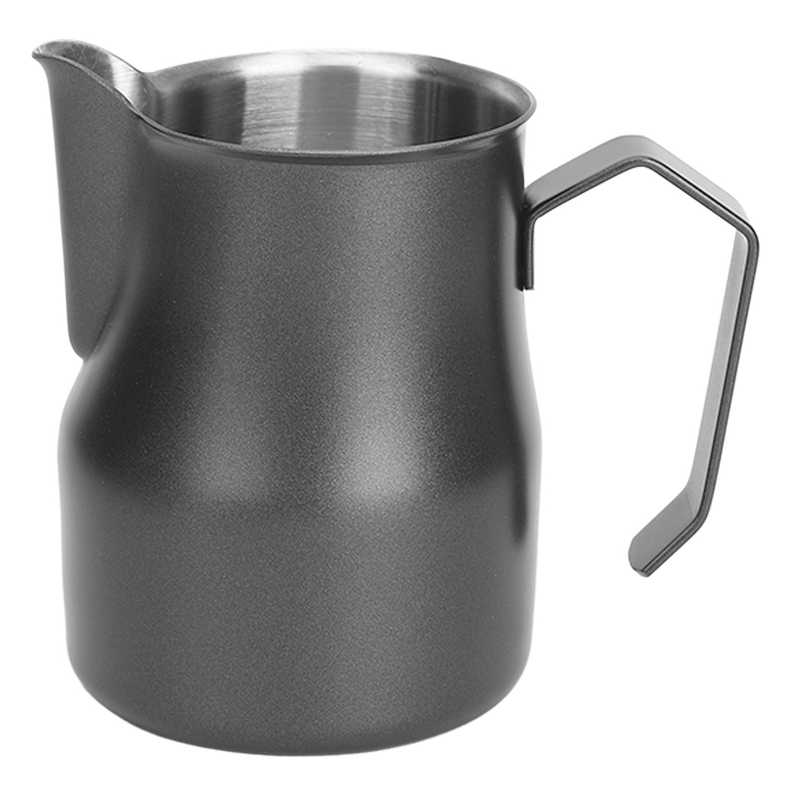 Milk Frothing Pitcher,304 Stainless Steel Espresso Steaming Pitcher ...