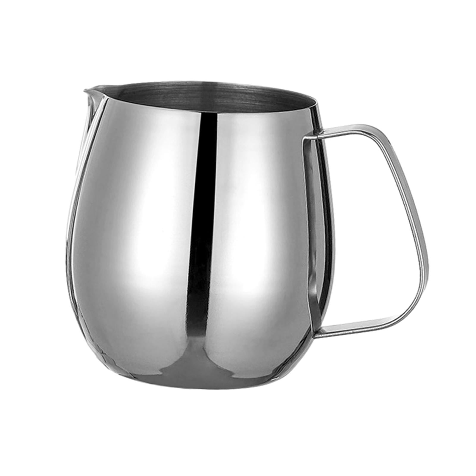 Milk Frothing Pitcher Stainless Steel Coffee Pitcher Barista Tools ...