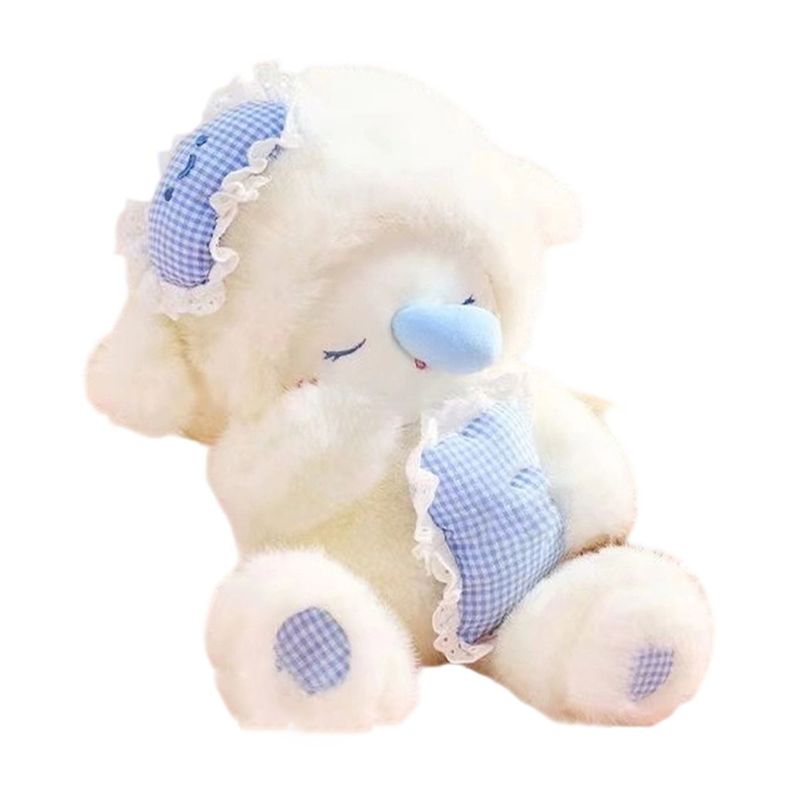 Milk Fu Sleepy Sheep Doll - Pacifier Sheep Plush Toy, Cute and Soothing ...
