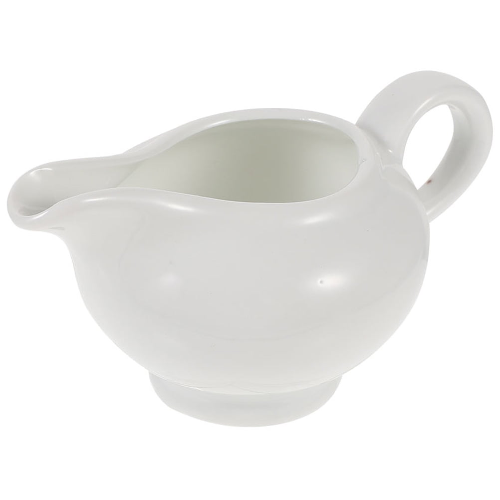 Milk Gravy Boat Salad Sauce Pourer Gravy Serving Boat Sauce Dispenser ...