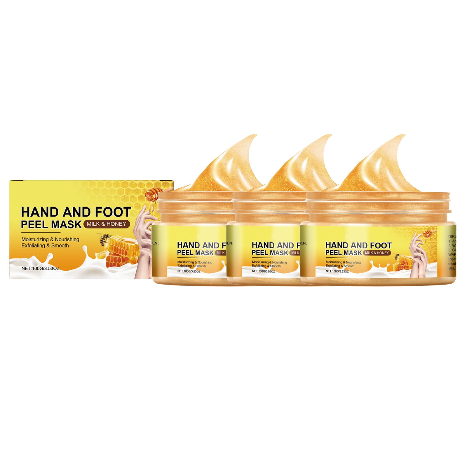 Milk Honey Peel Off Hand Wax for Women Moisturizing Hydrating Hand ...