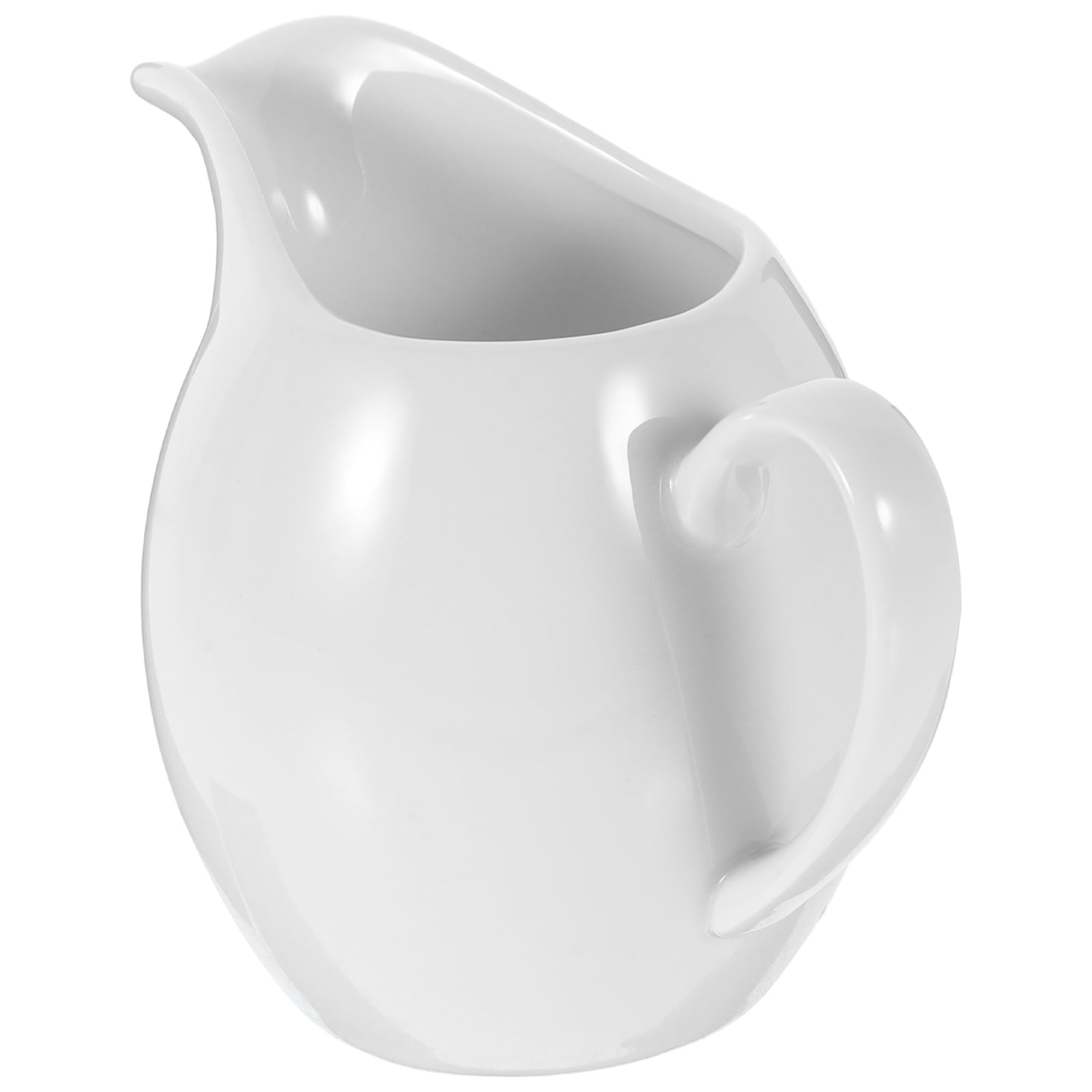 Milk Jug Ceramic Dispenser Kettle for Restaurant Sauce Pitchers ...