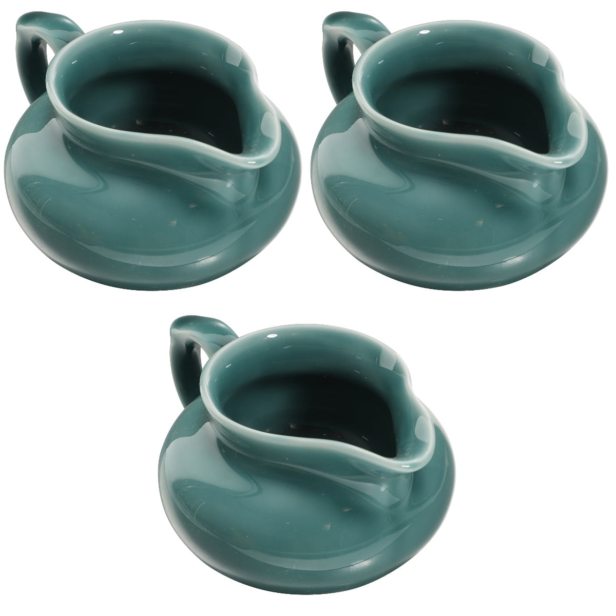 Milk Jug Serving Pitcher Set of 3 Decorate Soy Sauce Tomato Paste Multi ...