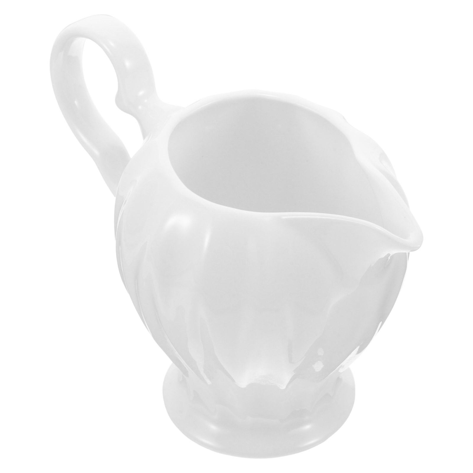 Milk Jug Small Milk Pitcher White Pitcher Easy to Clean Milk Pitcher ...