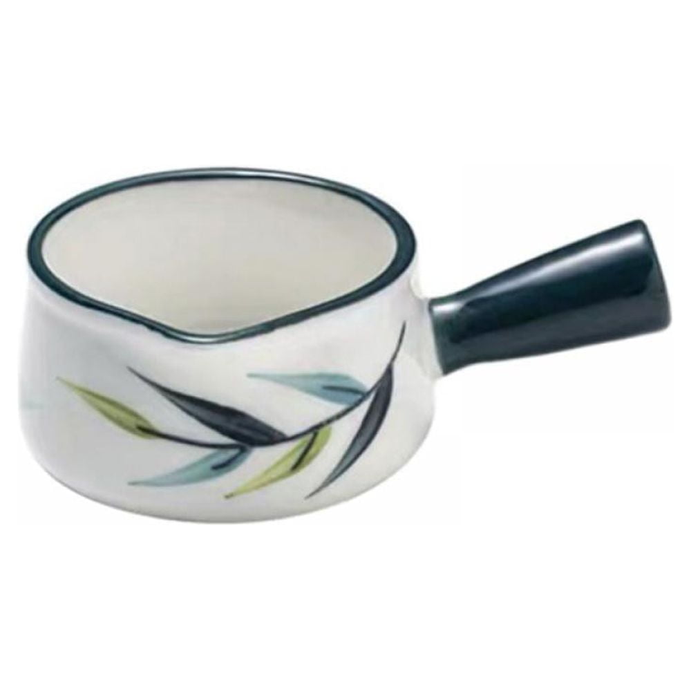 Milk Pan Butter Warmer Ceramic Coating Pot Non-Stick Microwaveable ...