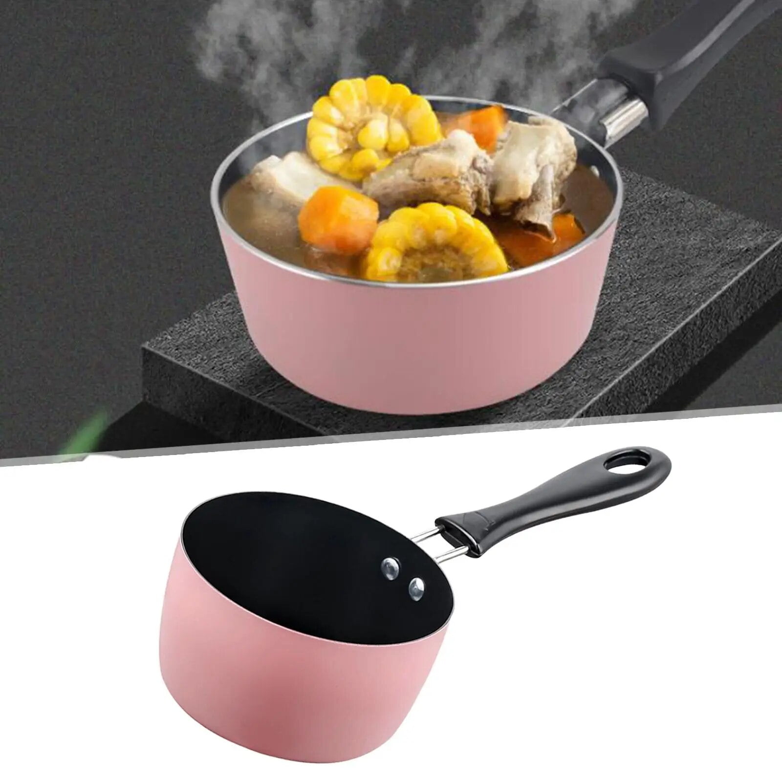 Milk Pan Thickened Small Saucepan for Stove Top Induction Cooker ...