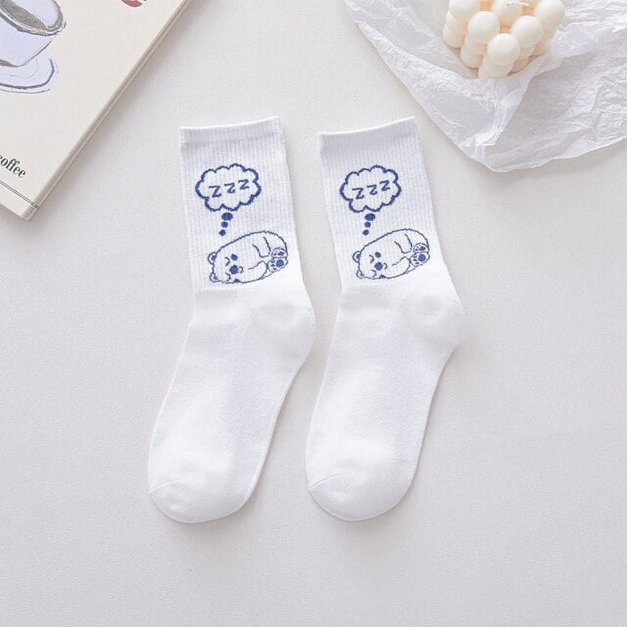 Milk Pattern Girl Sock Fashion Harajuku Trend носки женские - Walmart.com