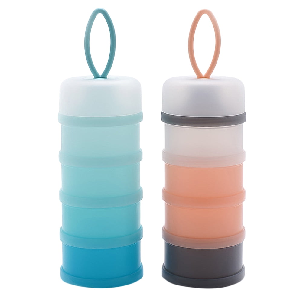 UPGRATOR Formula Container Travel Pink PP 2Pcs 8.3x3x3In - Walmart.com