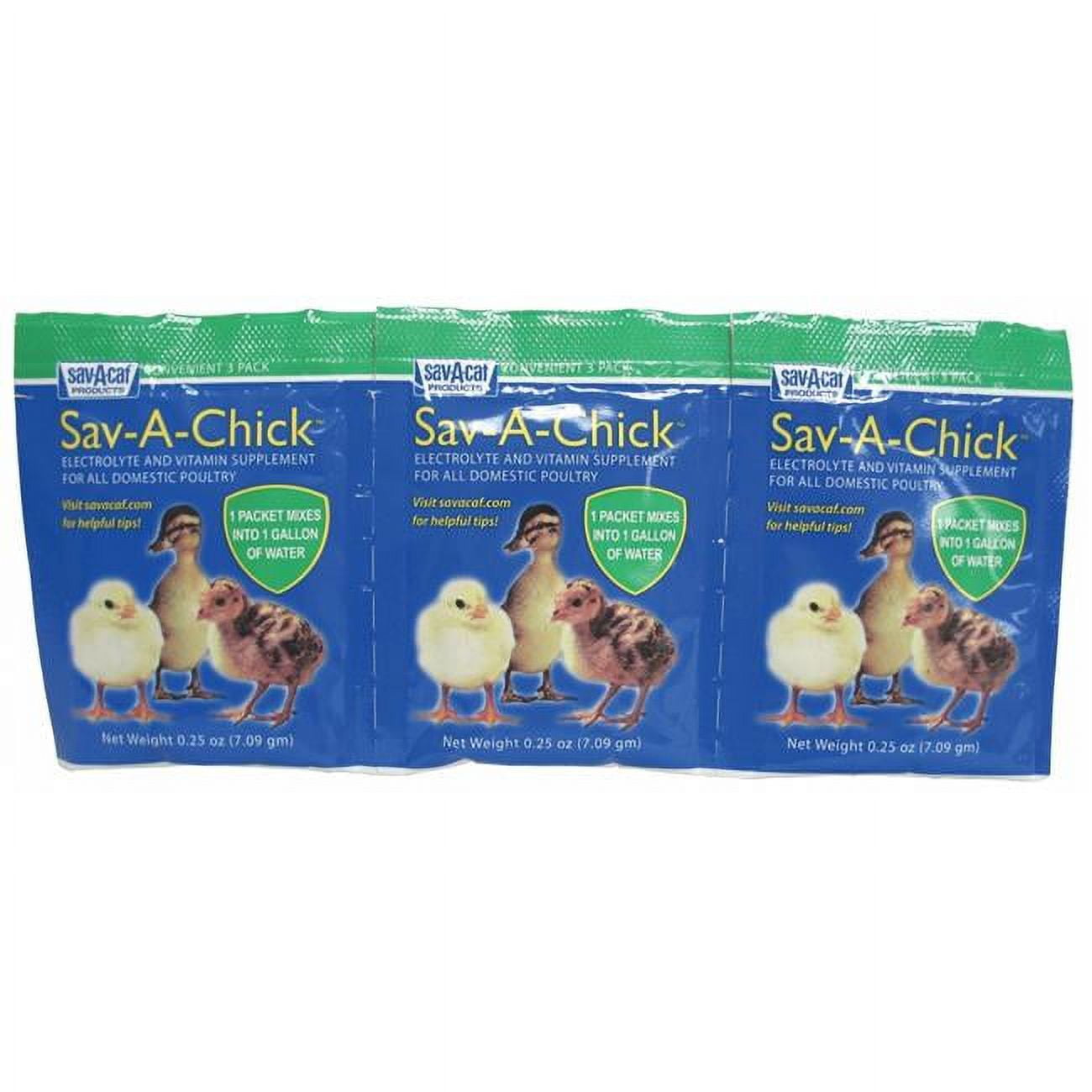 Milk Products,inc Sav-a-chick Electrolyte & Vitamin Supplement 3 Pack ...