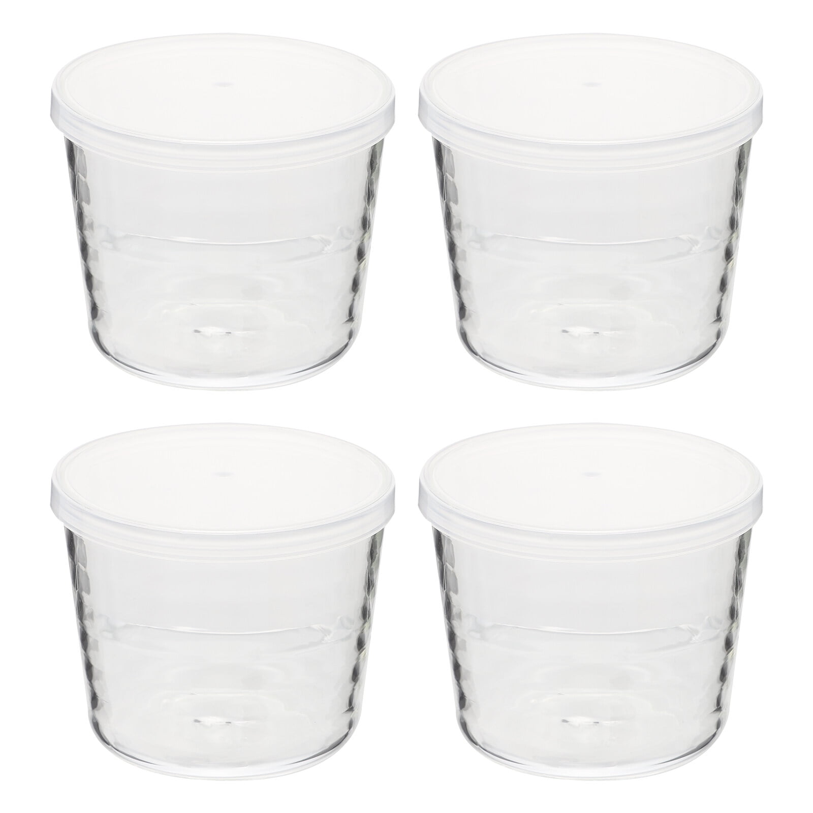 Milk Pudding Cup Jelly Jars Glass Snack Containers Multipurpose ...