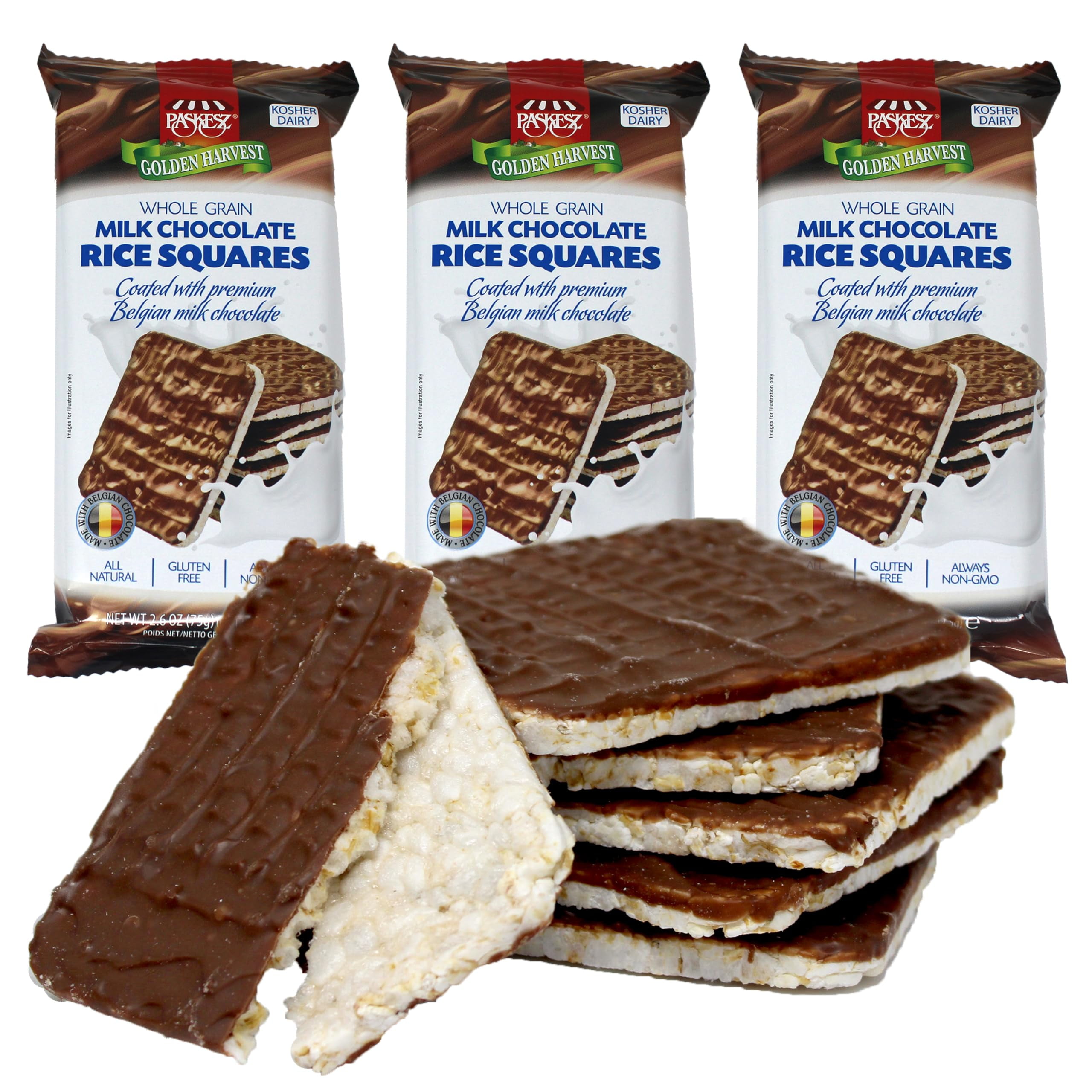 Milk Rice Cakes TMA2 - Dairy Belgian Milk Coated Rice Cake Snacks ...