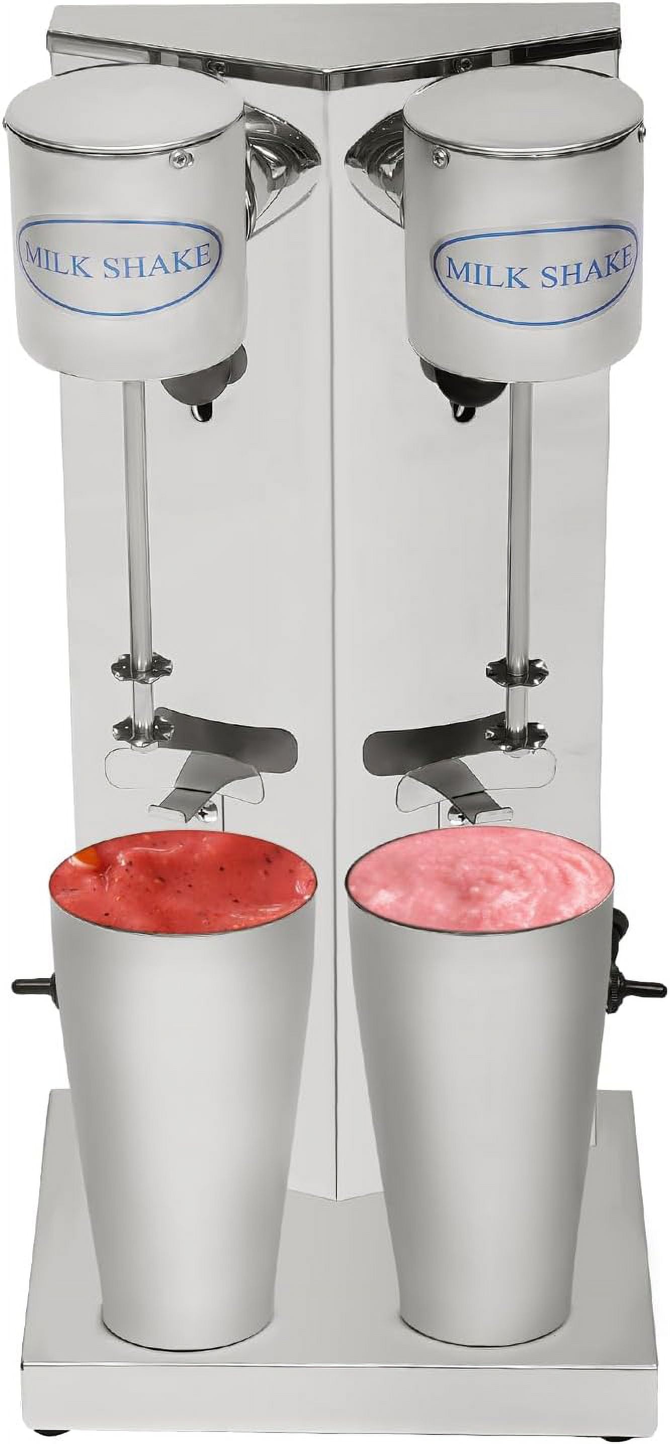 Milk Shake Machines,110V Commercial Double Heads Drink Mixer Blender ...