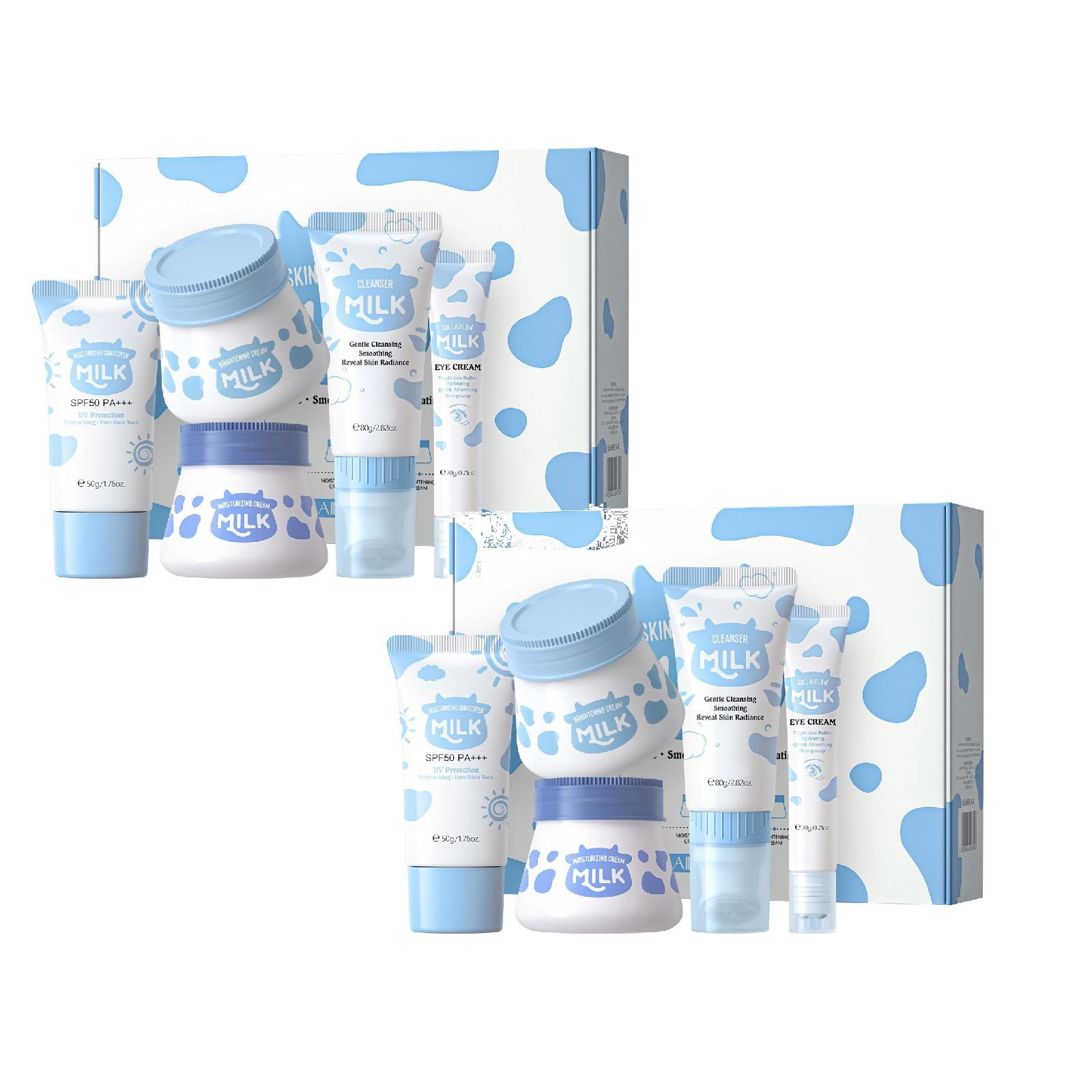 Milk Skin Care Gift Set for Women, 5-In-1 Facial Hydrating Sets & Kits ...