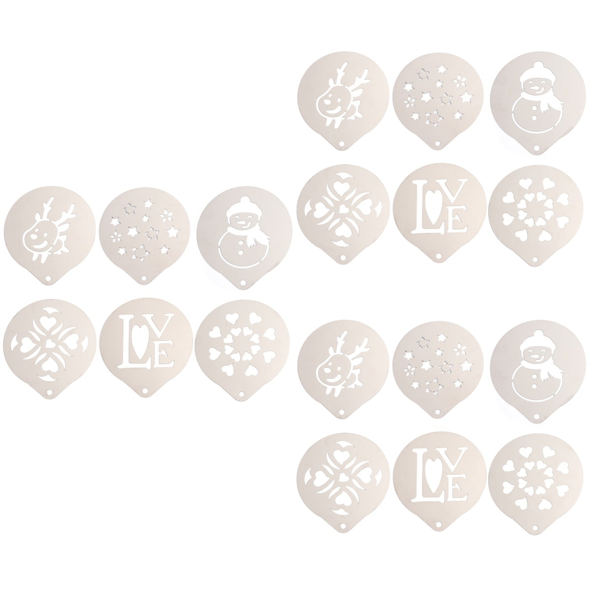 Milk Spray Template Cappuccino Art Templates Latte Stencils Cakesicles ...