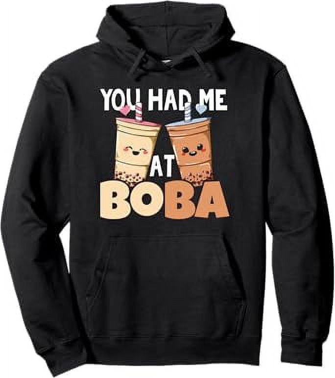 Milk Tea Boba Gift Bubble Tea Maker Pullover Hoodie - Walmart.com