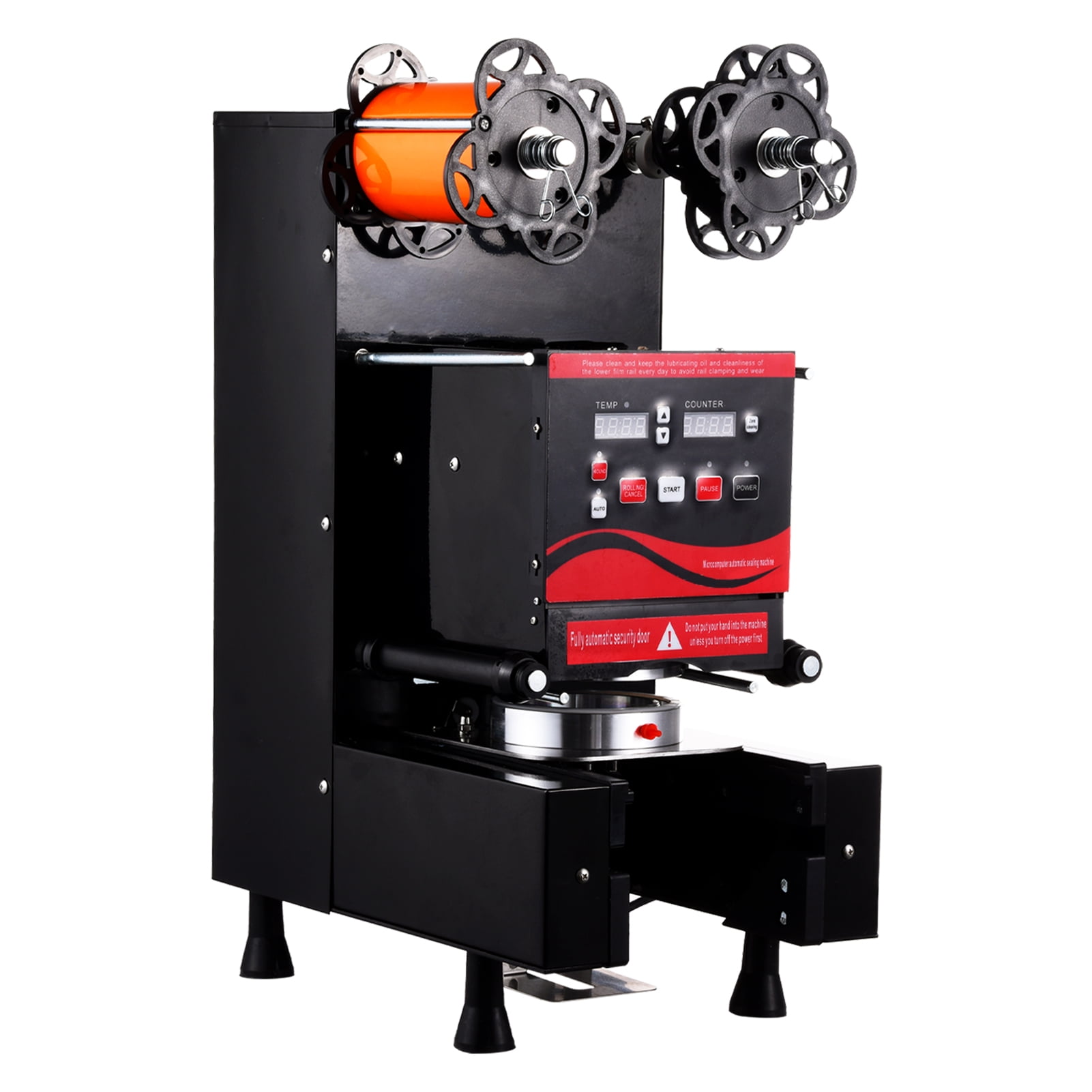 Milk Tea Cup Sealer | Automatic Electric Cup Sealer with Touch Control ...