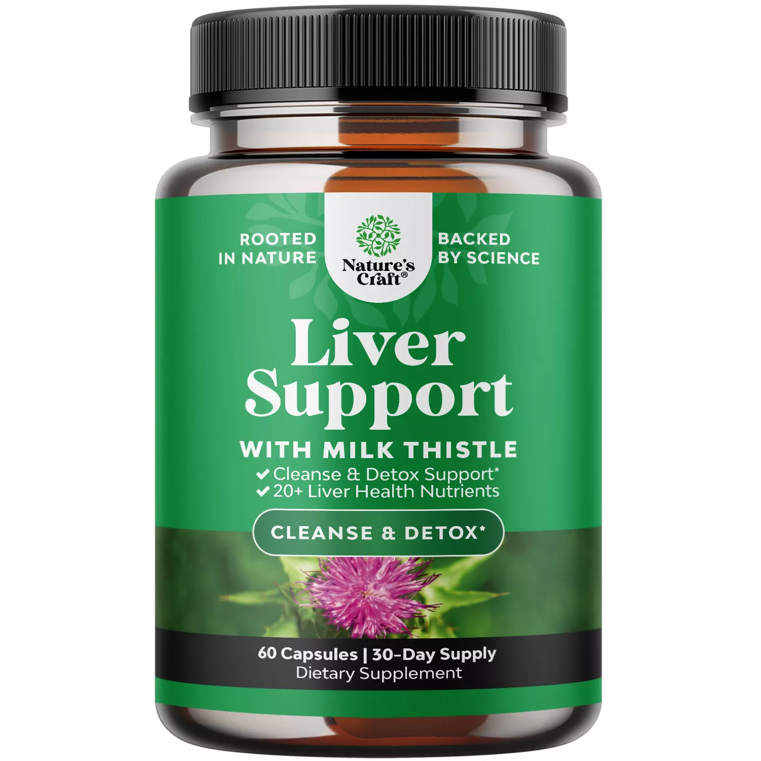 Milk_Thistle_Liver_Support_Supplement_Herbal_With_Silymarin_Dandelion ...
