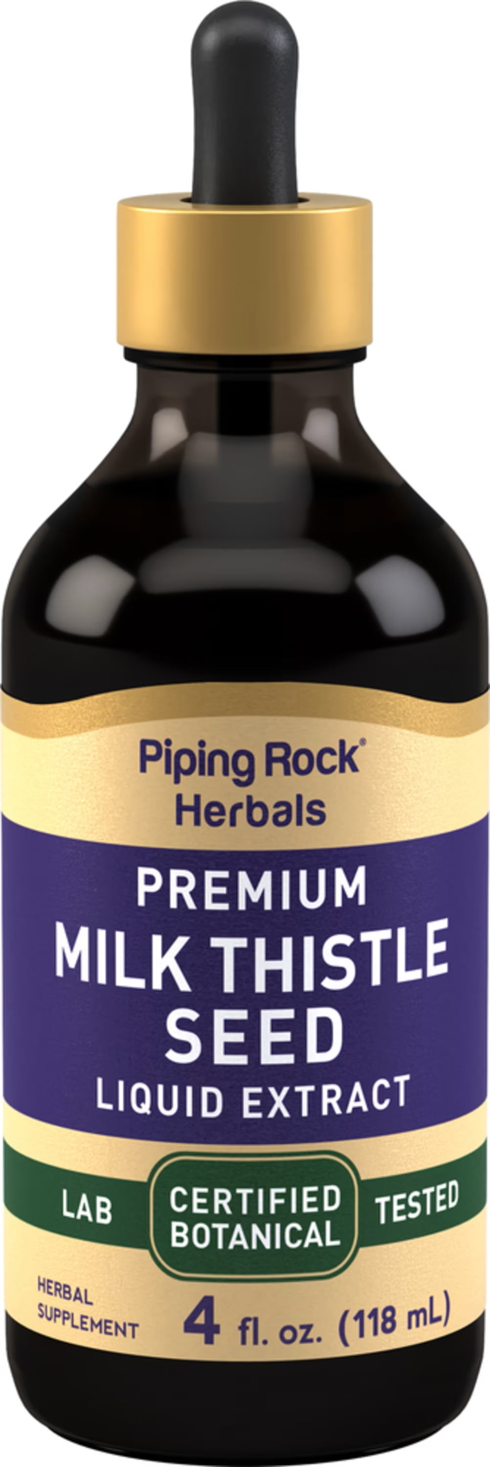 Milk Thistle Seed Extract | 4 fl oz | Liquid Supplement Drops ...