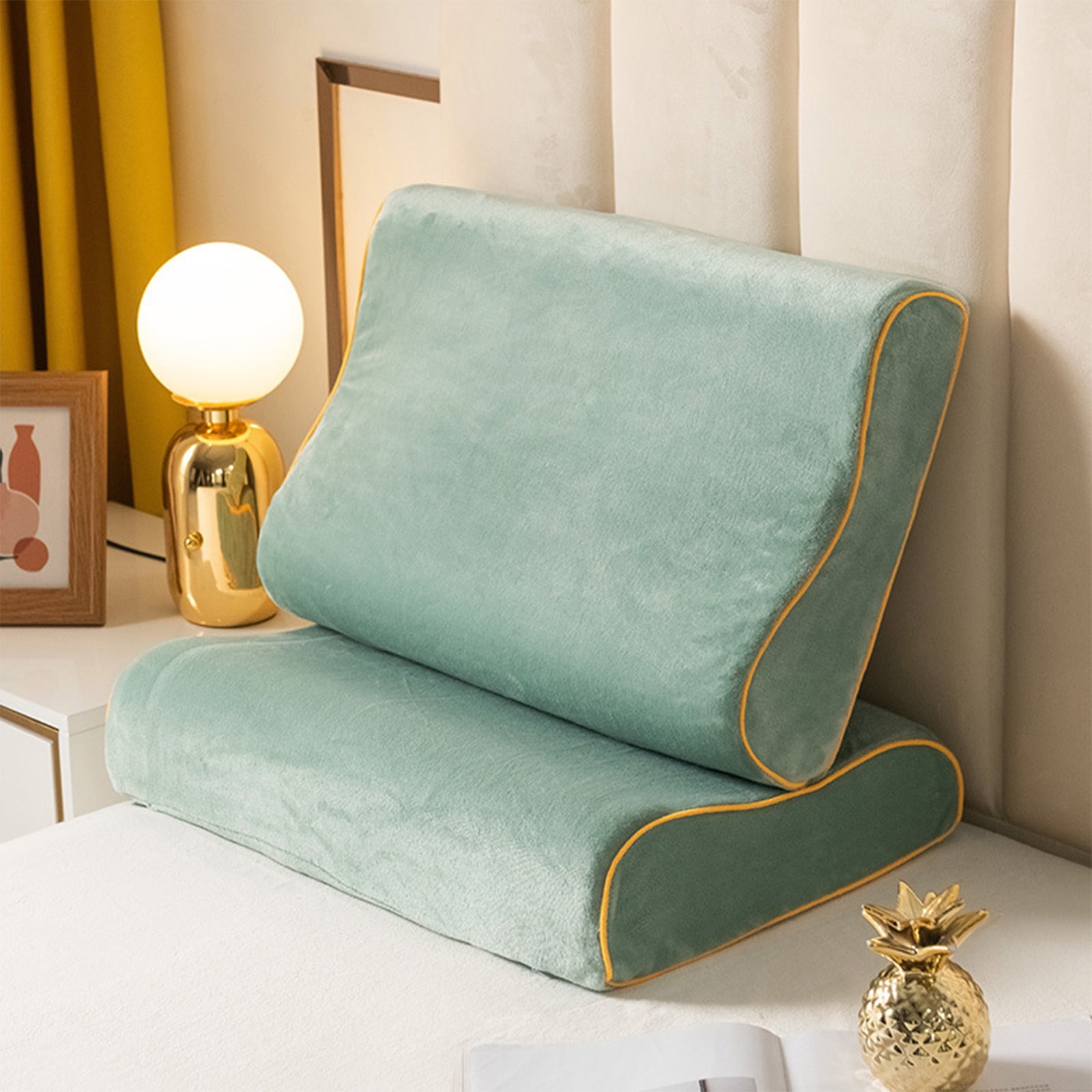 Milk Velvet Sleep Memory Neck Pillow Core Pillowcase, Soft And ...