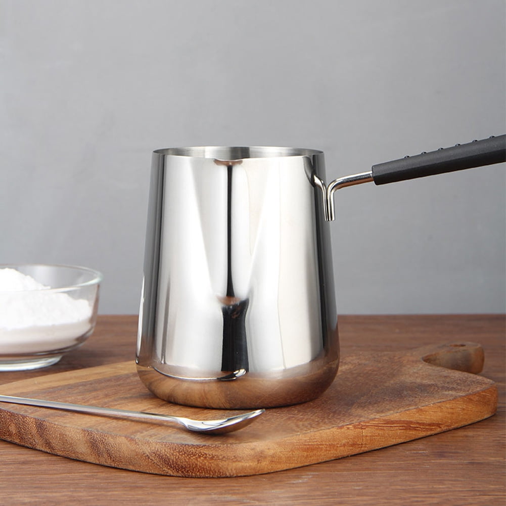 Milk Warmer Pot, Stainless Steel Milk Warmer Pot, Milk Pan with Scale ...