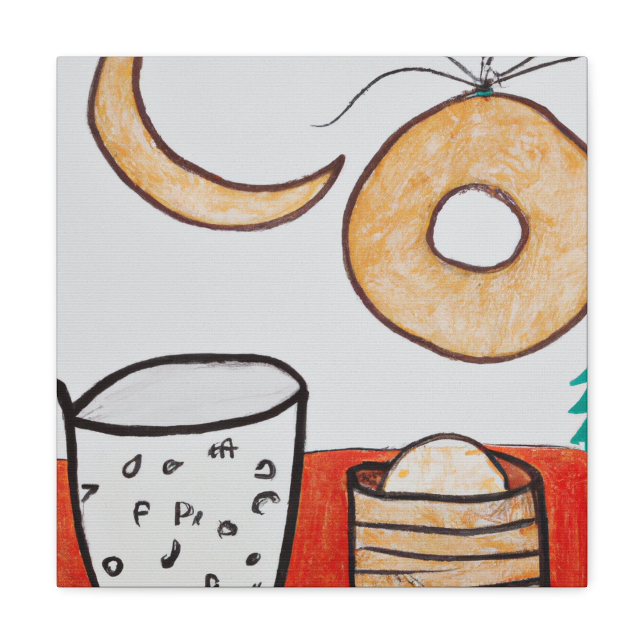 "Milk and Cookie Delight" - Canvas - Walmart Business Supplies