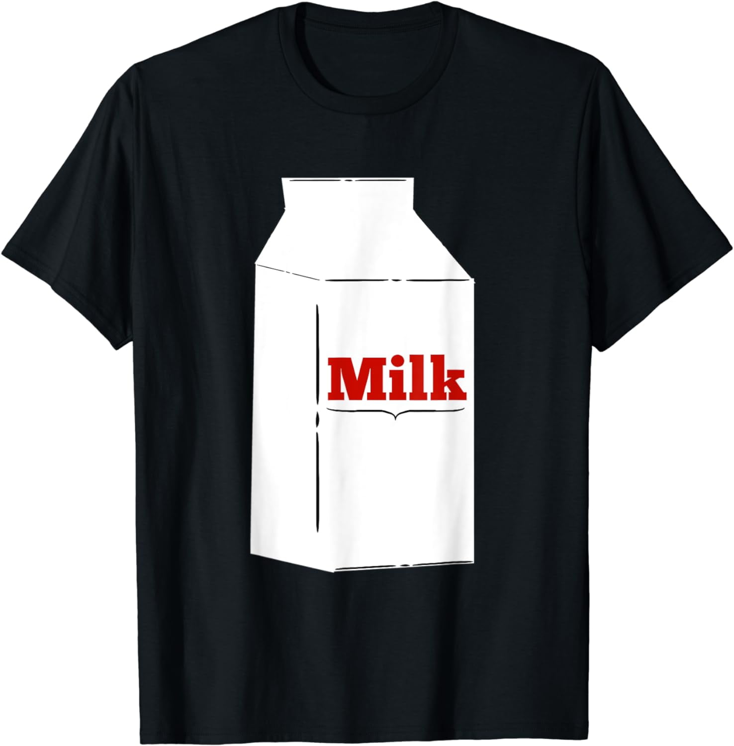 Milk and Cookies Couple Ironic Halloween Costume Tshirt - Walmart.com