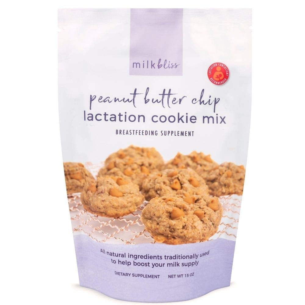 MilkBliss Lactation Cookies Mix- VTF5 Oatmeal Peanut Butter Chip ...