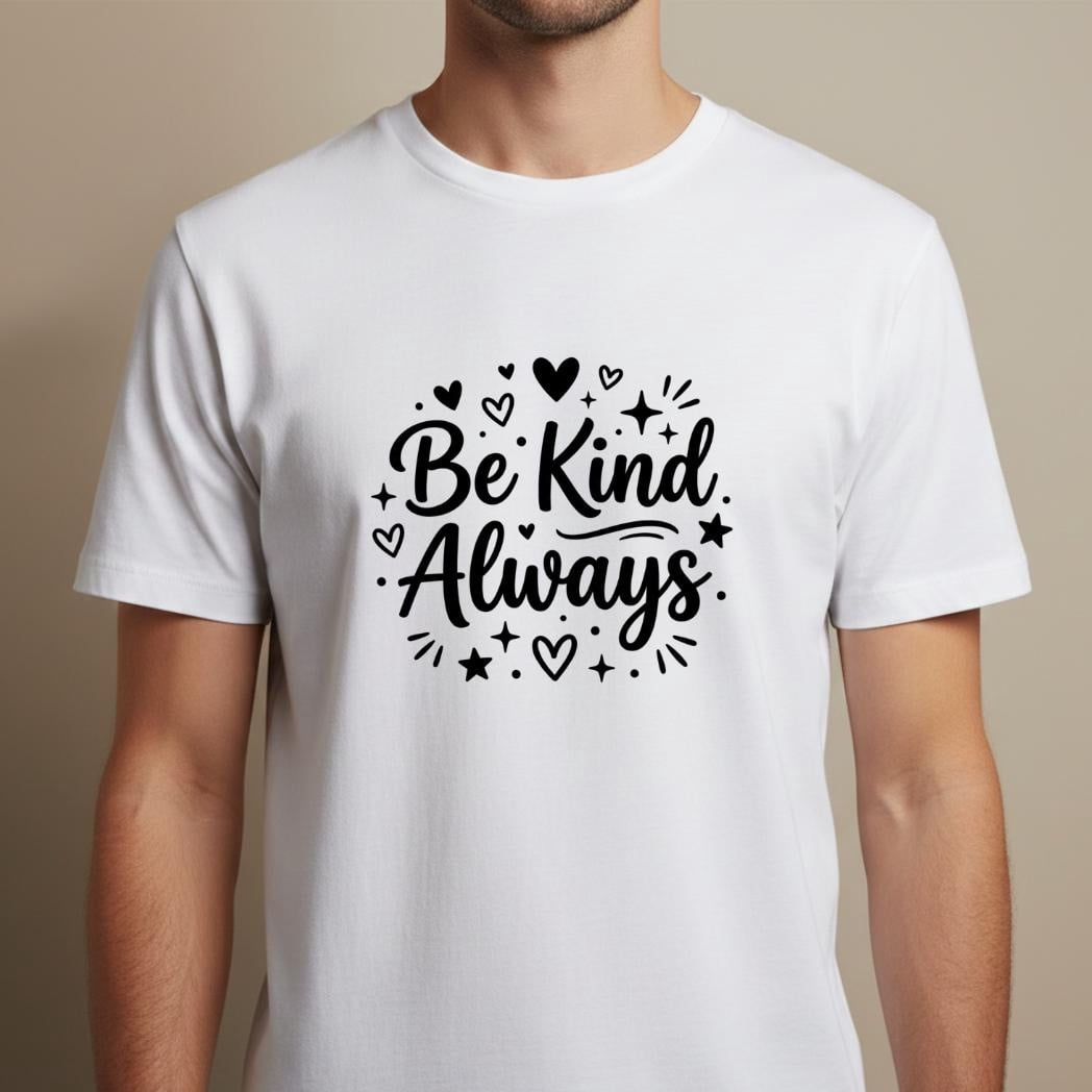 MilkCho Be Kind Always – Viral Trending Quote T-Shirt Design | Kindness ...