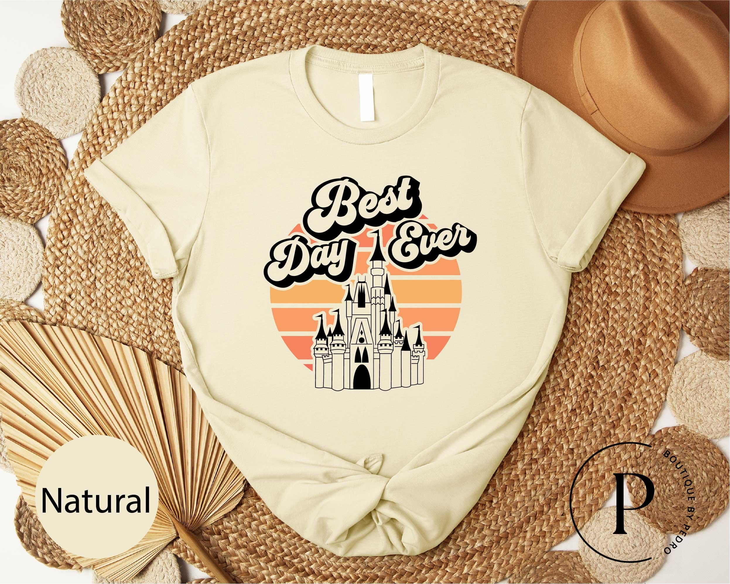 MilkCho Disney Magic Kingdom Best Day Ever Shirt, Disney Castle ...