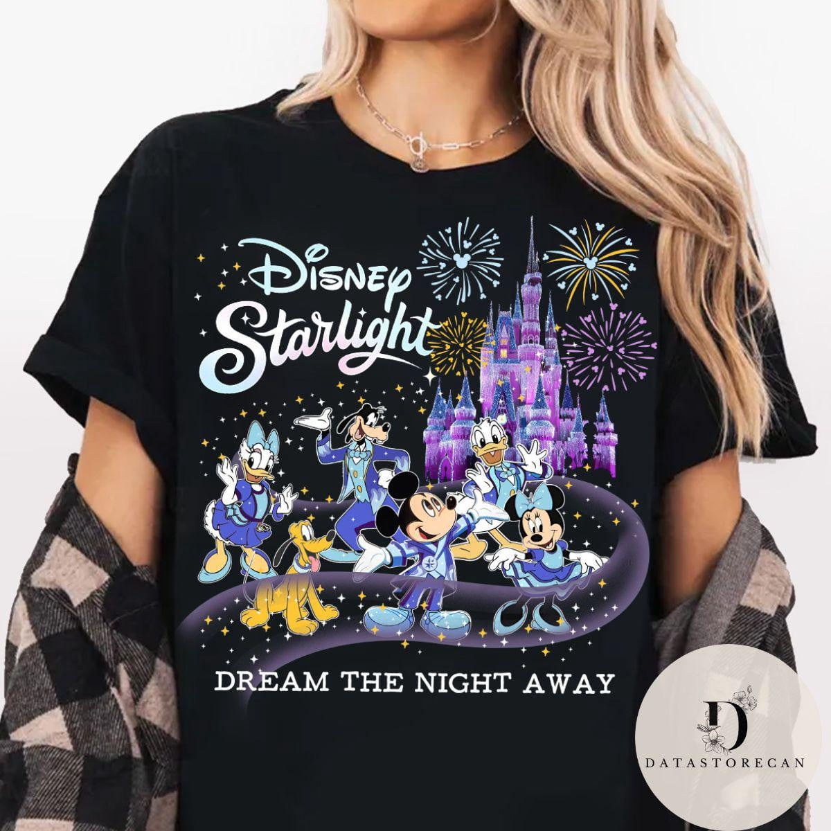 MilkCho Disney Starlight Dream the Night Away shirt, WDW Magic Kingdom ...