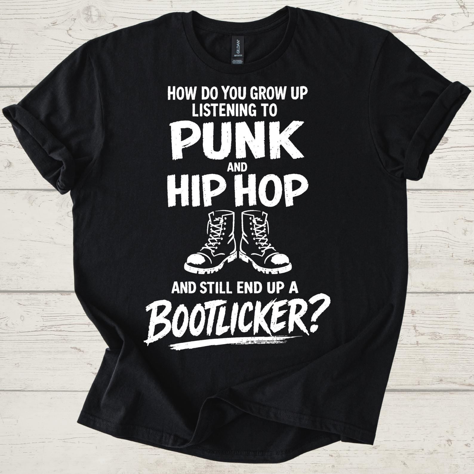 MilkCho How Do You Grow Up Listening to Punk and Hip Hop T-Shirt, Punk ...