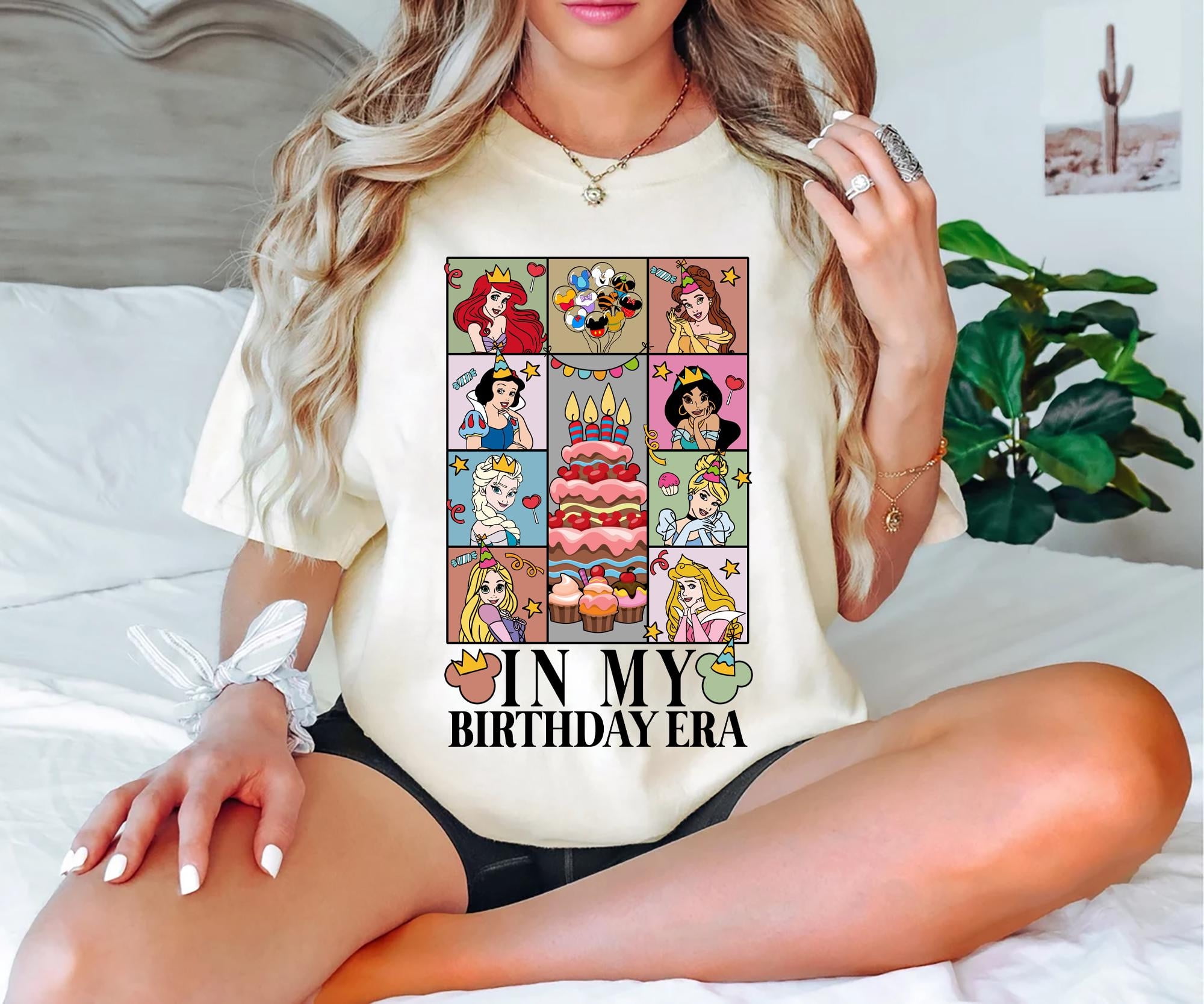 MilkCho In My Birthday Era Shirt, Disney Princess Birthday Tee, Magical Birthday Shirt Ariel ...