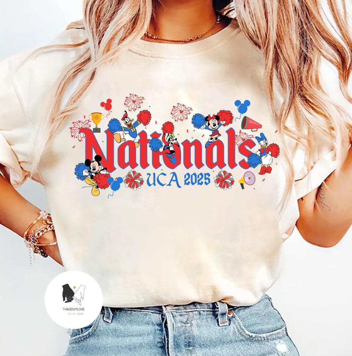 MilkCho Mickey and Friends Disney UCA All Star Nationals 2025 shirt ...