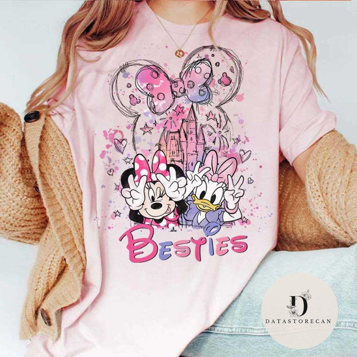 MilkCho Personalized Disney Besties trip shirt, Minnie Daisy Disney ...