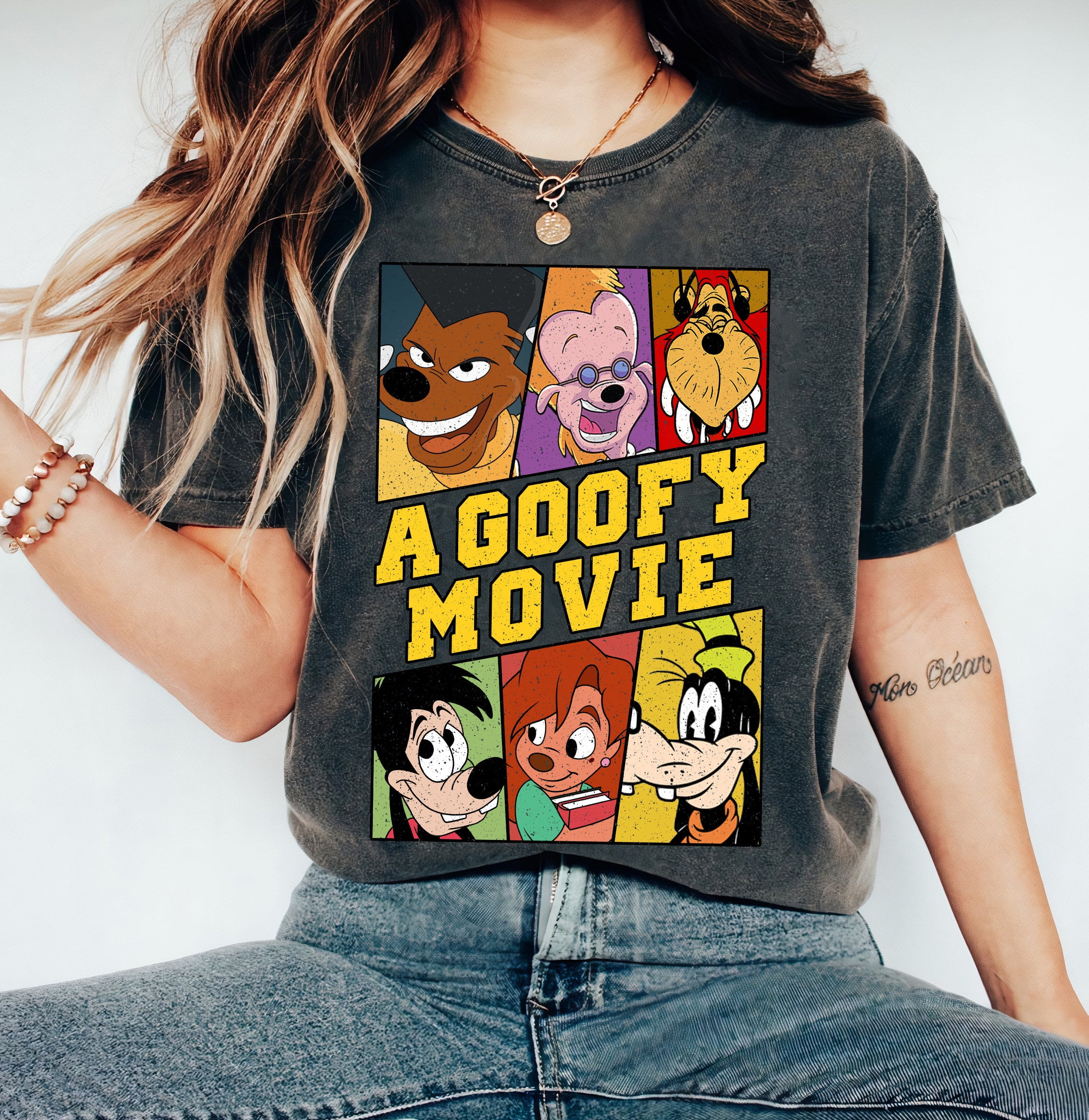 MilkCho Retro Disney A Goofy Movie Characters Shirt, Goofy, Max ...
