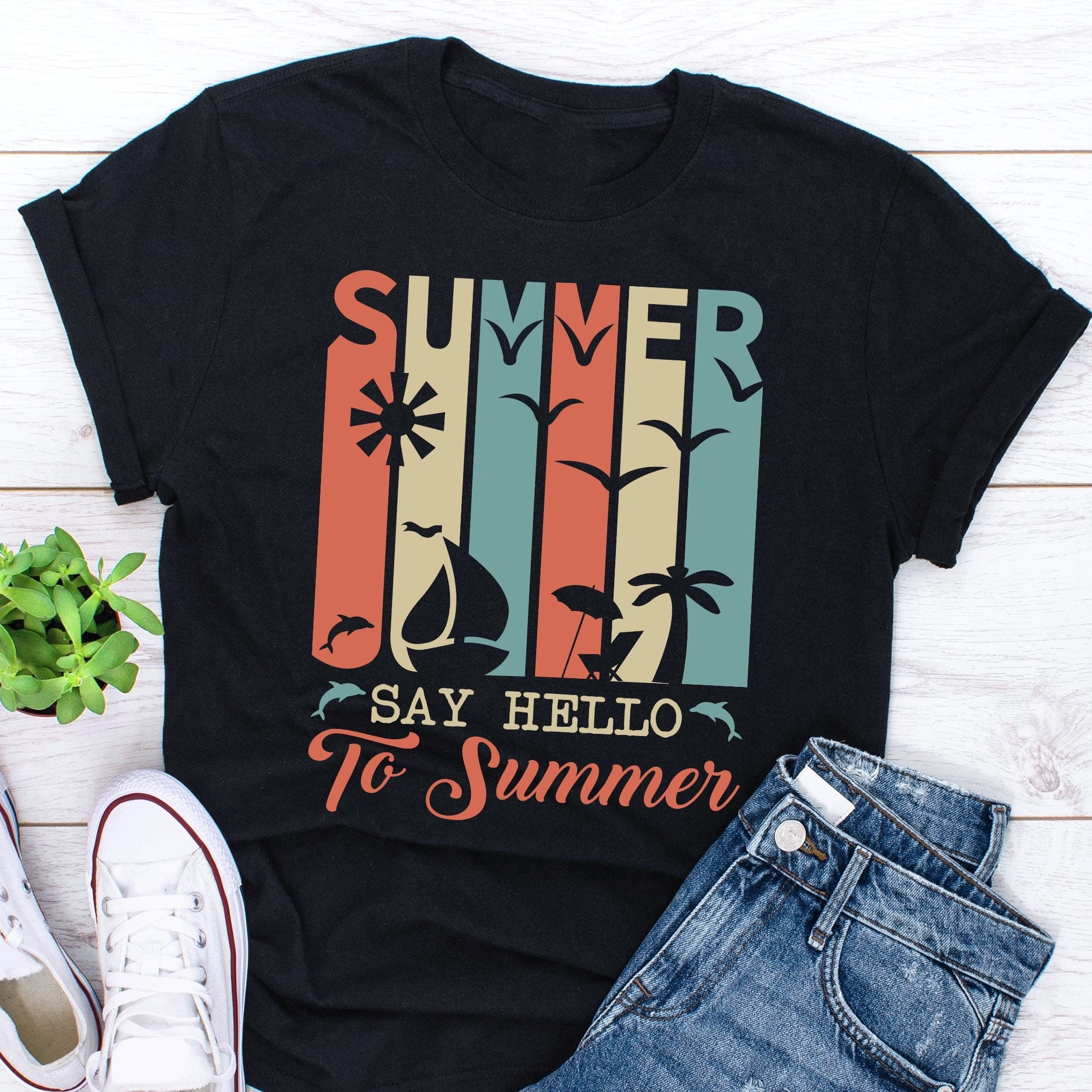 MilkCho Summer Shirt, Say Hello To Summer Shirt, Summer Holiday Gift ...