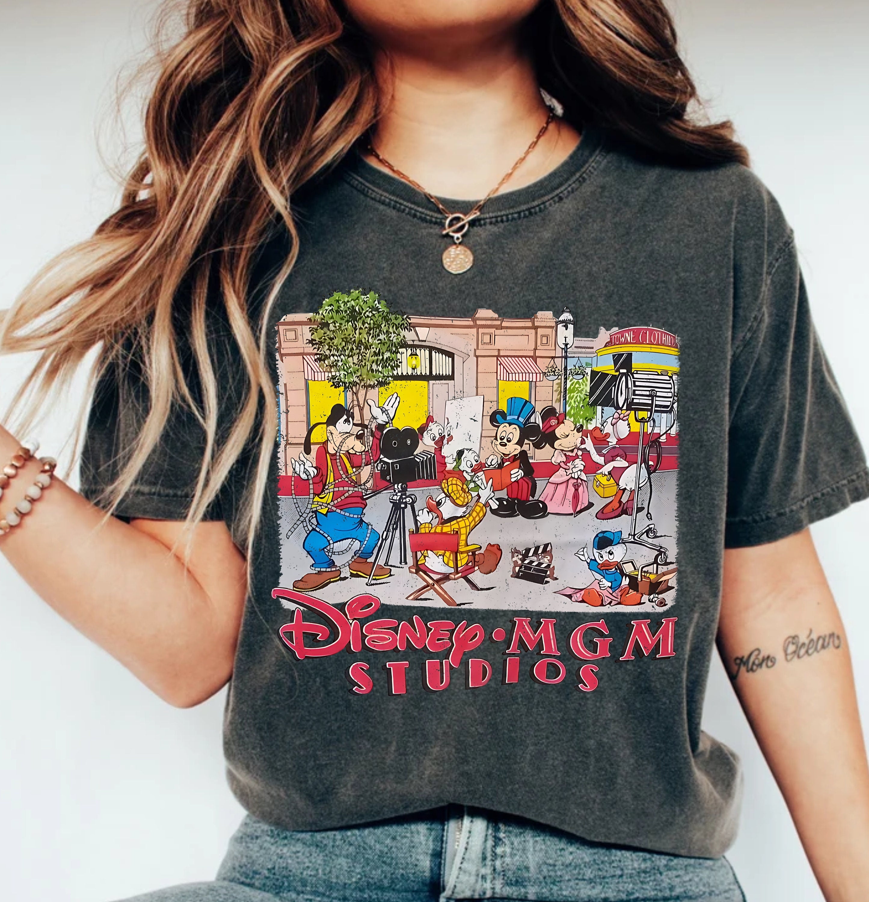 MilkCho Vintage Disney MGM Studios Shirt, Retro Disney Themed Park T ...