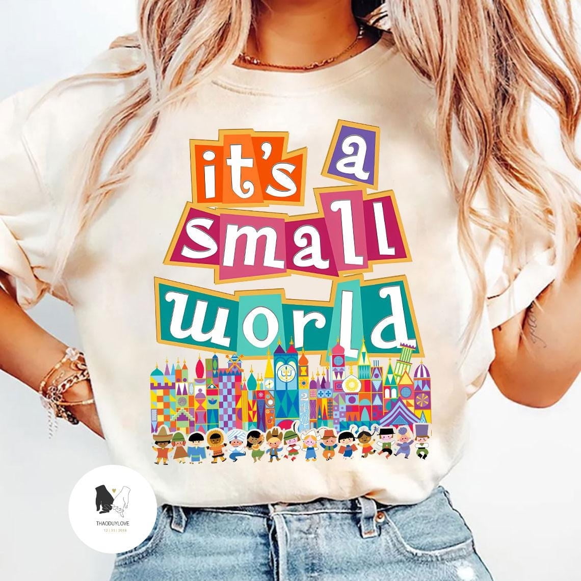 MilkCho Vintage Fantasyland It's A Small World Shirt, WDW Family Vacation 2025 Shirt, Disney ...