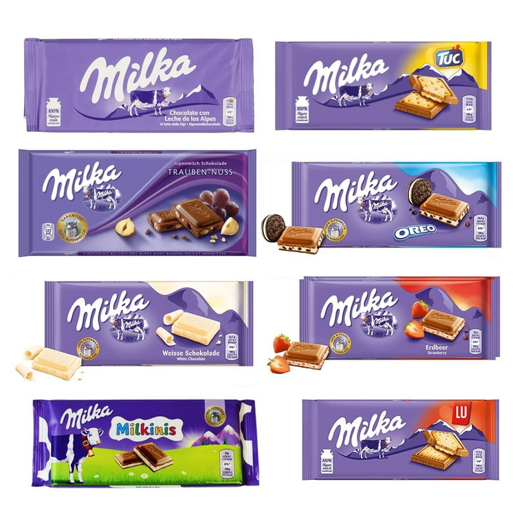 Milka Chocolate Flavors