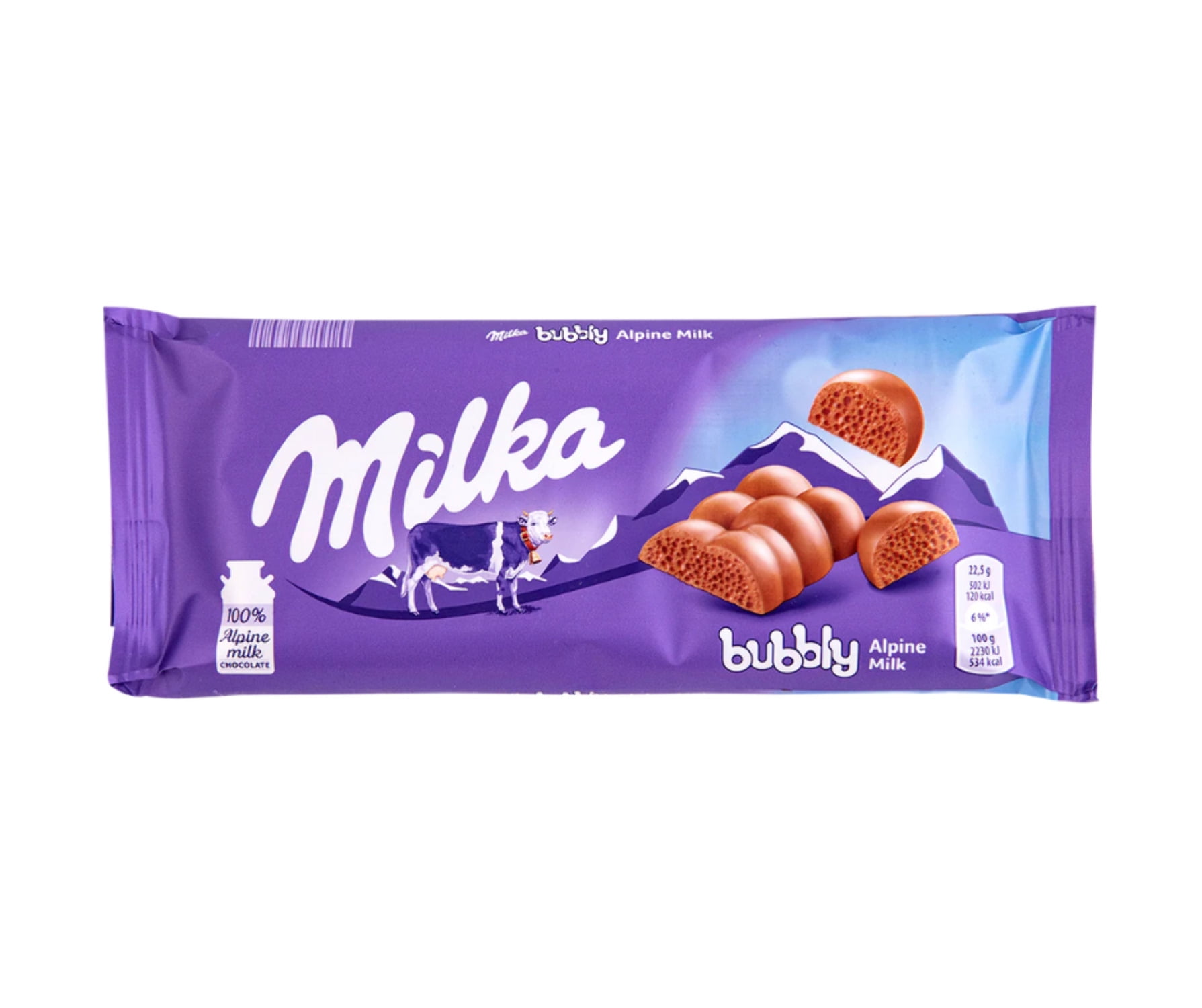 Milka Bar- Bubbly Milk - Walmart.com