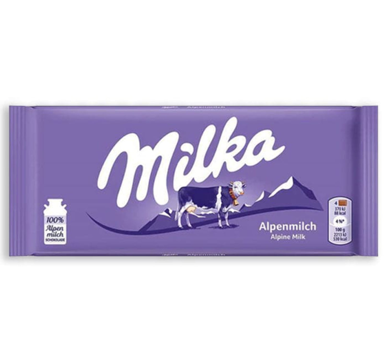 Milka Bar Large- Alpine Milk 9.52oz - Walmart.com