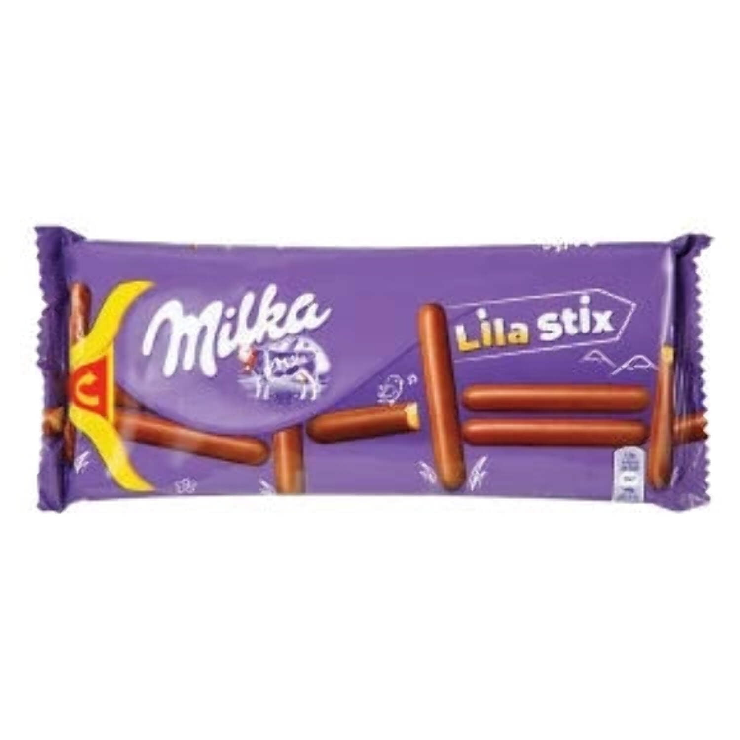 Milka Choco Lila Stix, Cookie Sticks Dipped in Alpine Milk Chocolate ...